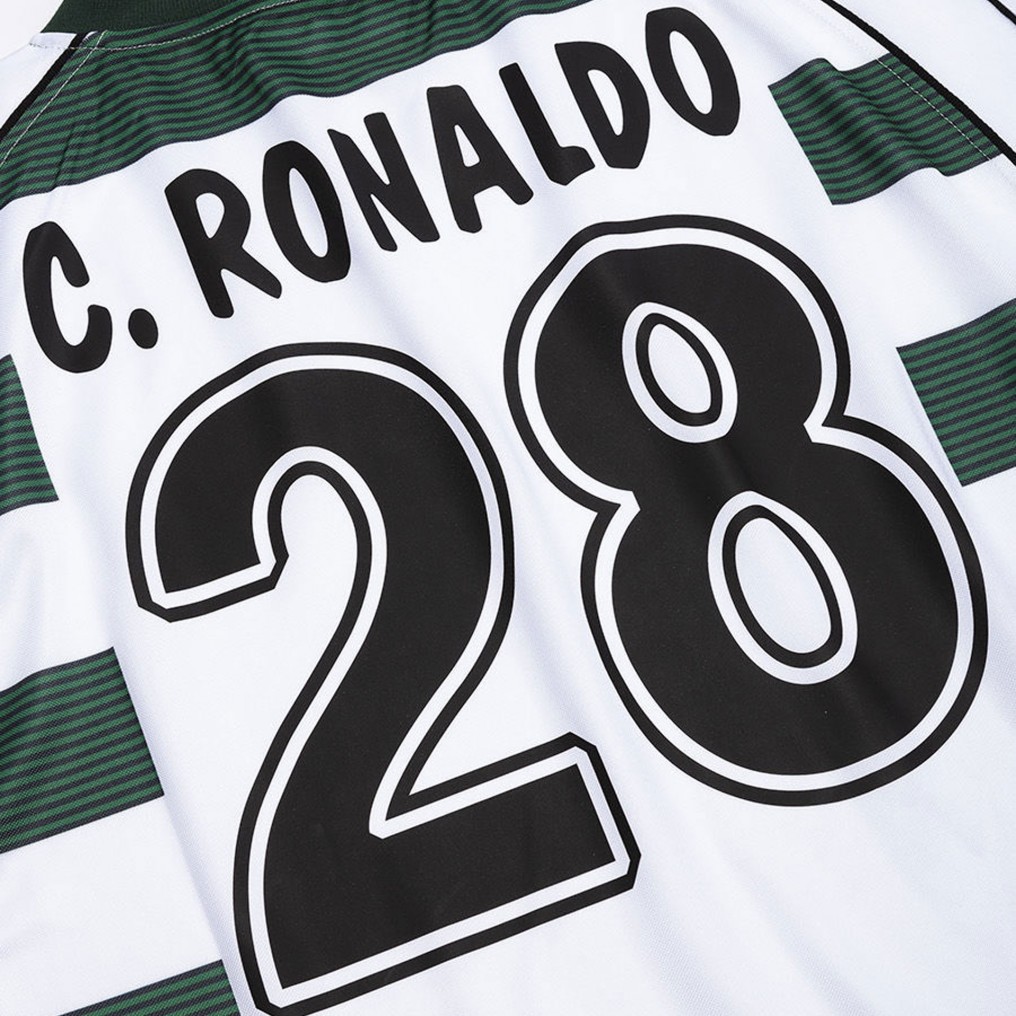Cristiano Ronaldo 28 Jersey - Sporting CP - 23249-HOME - Força Portugal