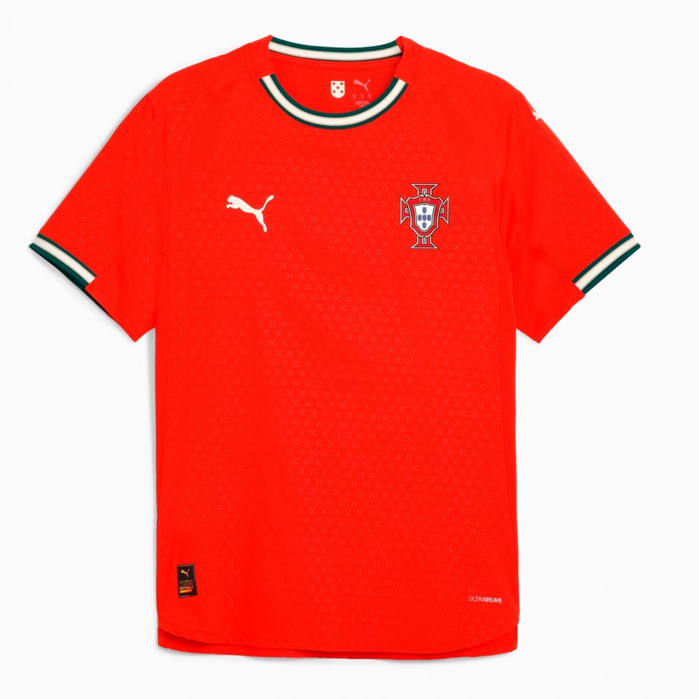 Portugal FPF 2025 Player Jersey - Home - 25002-HOME | Força Portugal