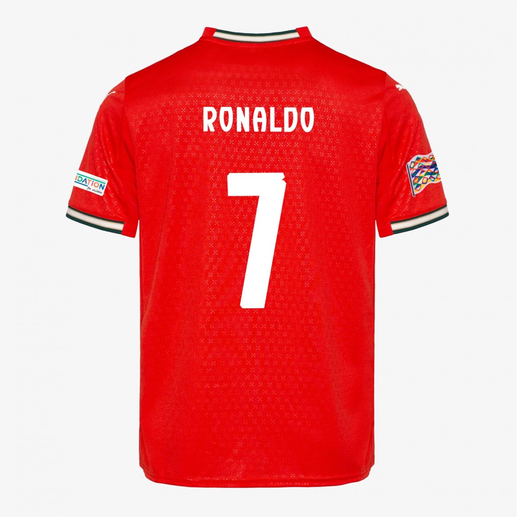 Maillot Portugal FPF 2025 - Ronaldo - Édition Vainqueur de la Ligue des ...