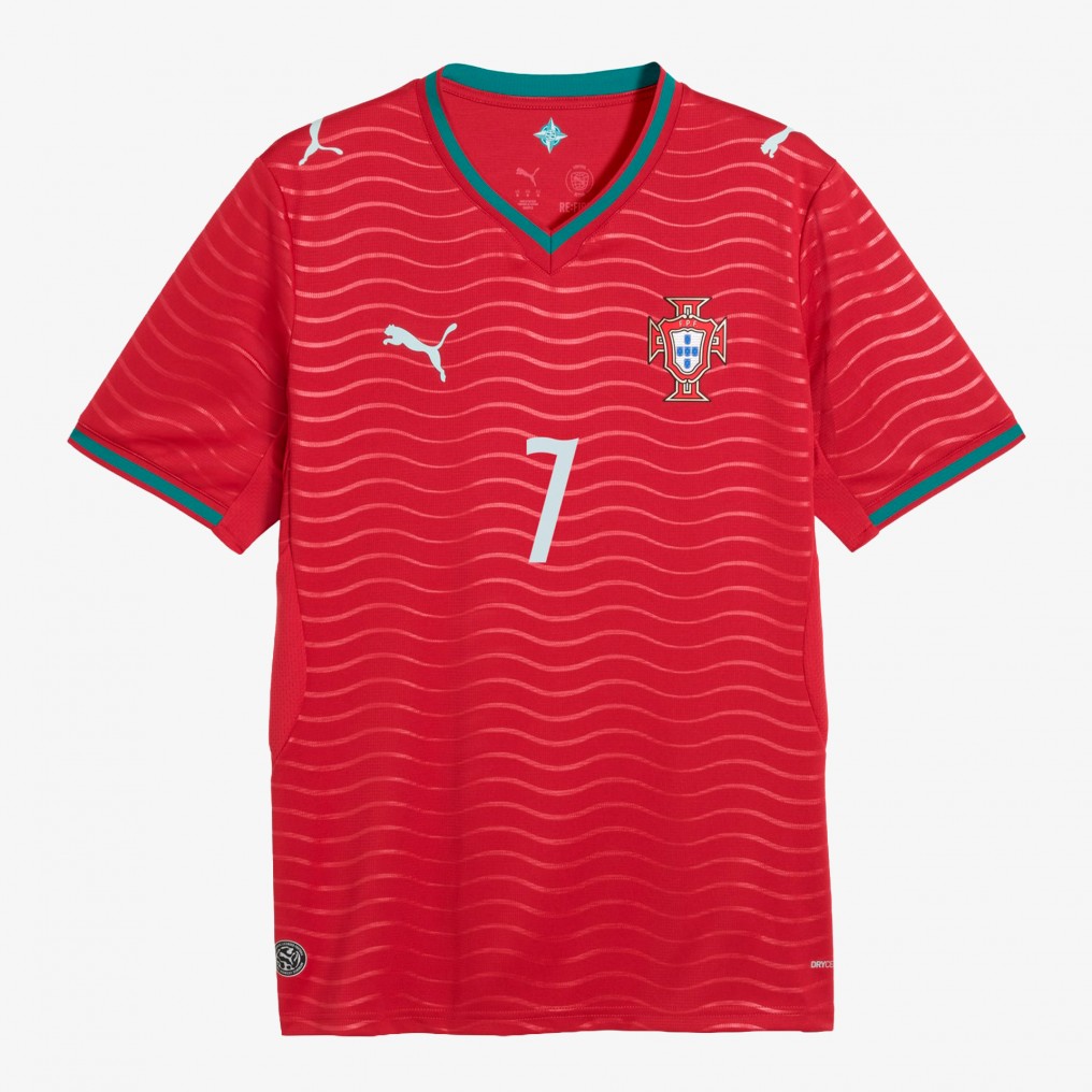 Portugal FPF 2026 Jersey - RONALDO - Authentic - 26002CR7-HOME - Força ...